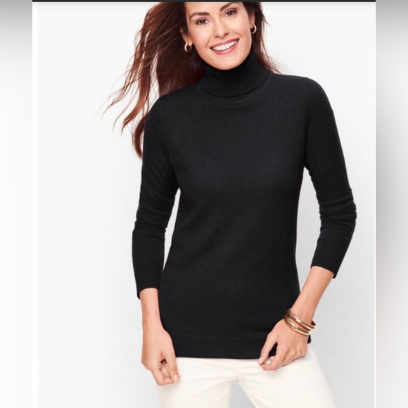 Talbots | Sweaters | Talbots 0 Pure Cashmere Turtleneck Sweater | Poshmark